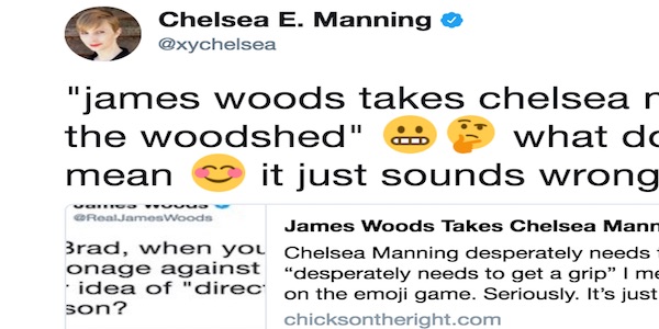 Chelsea Manning Doesn’t Know What ‘Take Him/Her/It Behind The Woodshed ...
