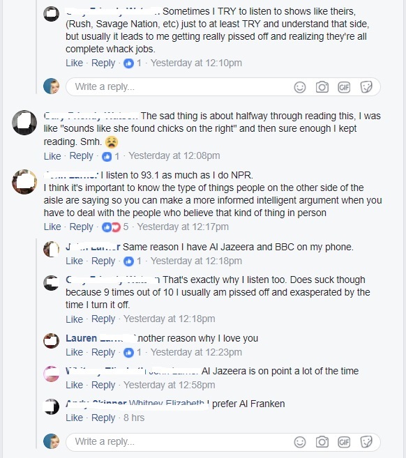 This Liberal Chick Listened To Our Show Yesterday, Completely ...