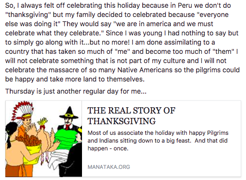 Food, Football, And OPPRESSION. Breaking Down The Liberal Thanksgiving ...