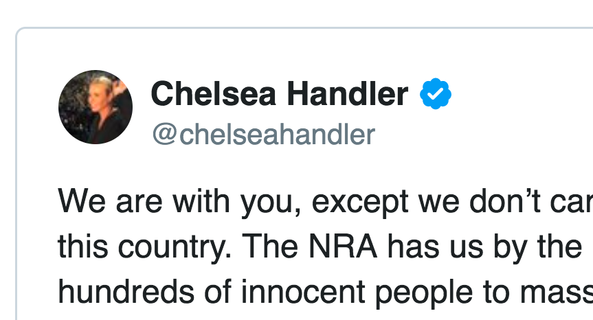 Chelsea Handler Comes Back From Her ‘Break’ … With A RIDICULOUS Tweet ...