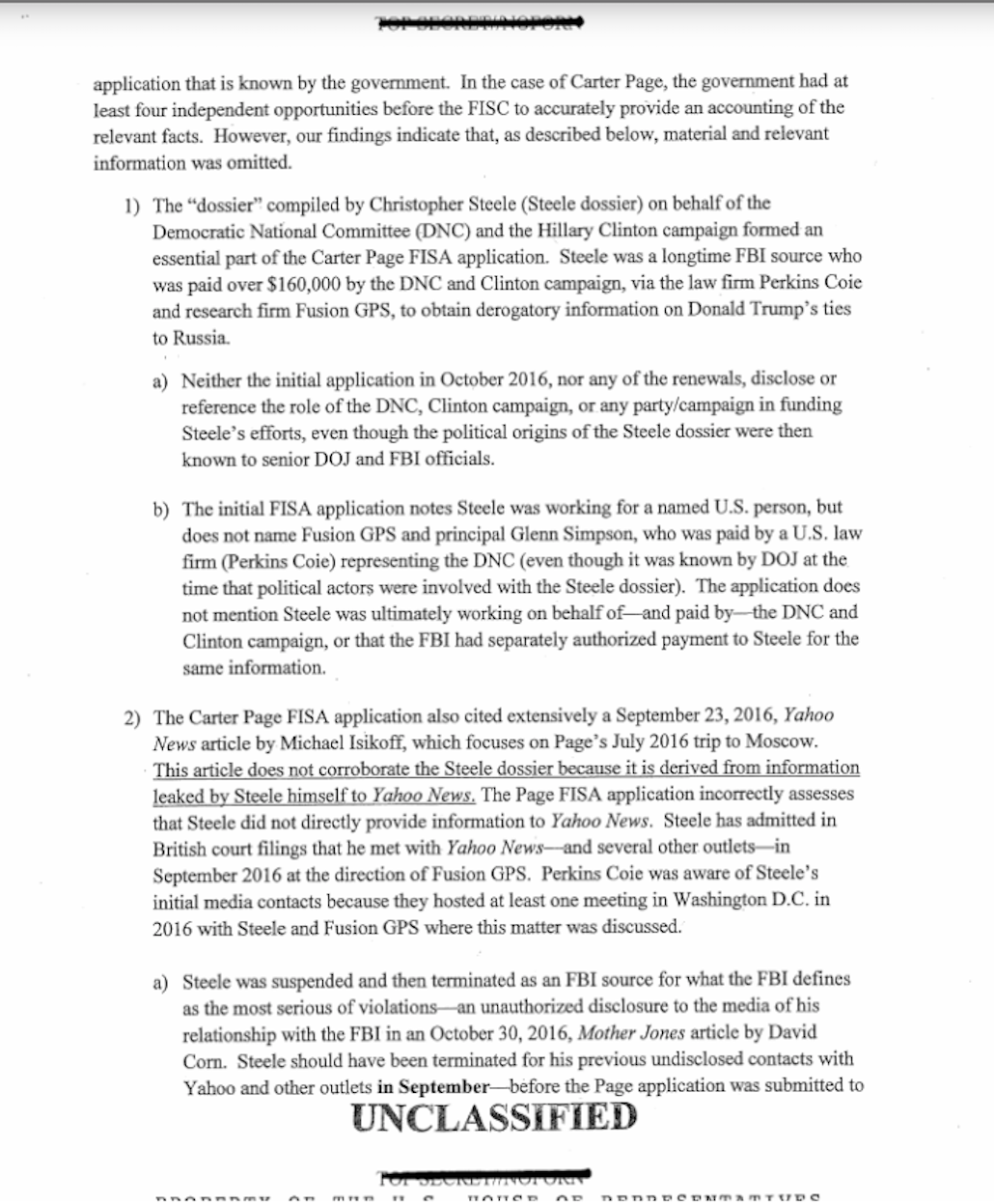 Here Is The Full FISA Memo! – Chicks On The Right
