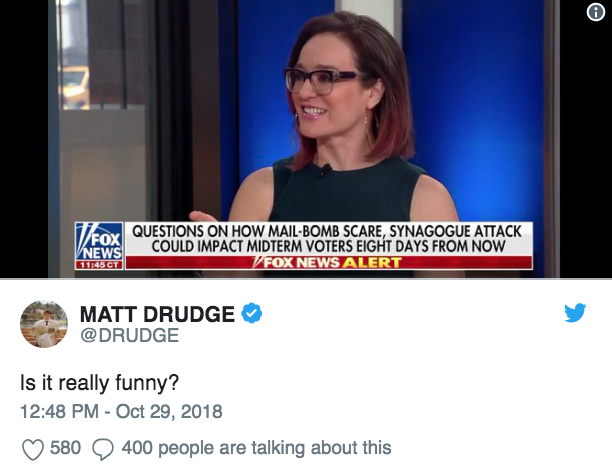 Fox News Responds To Matt Drudge’s Big Critique – Chicks On The Right