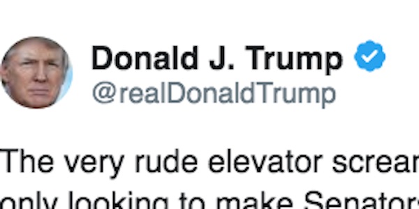 President Trump Tweets About The Unhinged Protesters Who Are Harassing ...