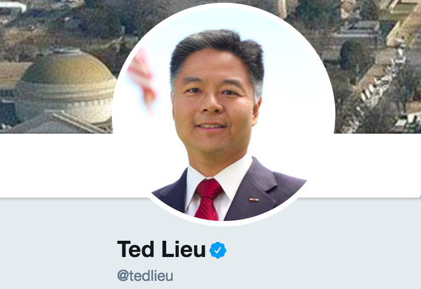 Ted Lieu Thinks Ivanka Blocked Him Because She’s Intimidated… Yeah ...