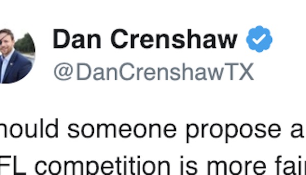 Dan Crenshaw’s Tweet About The Patriots Is Something Else – Chicks On ...