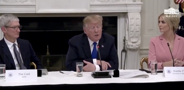 Trump Calls Apple CEO Tim Cook ‘Tim Apple’ – Chicks On The Right