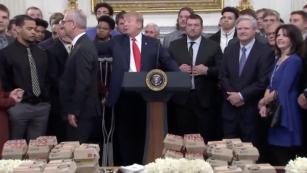 Donald Trump Provides Yet Another Glorious Fast Food Buffet – Chicks On ...