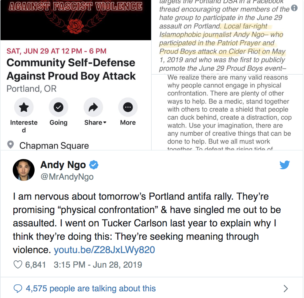 Conservative Journalist Andy Ngo Beat Up by Antifa in Portland – Chicks ...