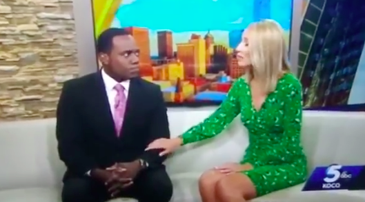News Anchor Tearfully Apologizes To Her Black Co-Host After Saying He ...