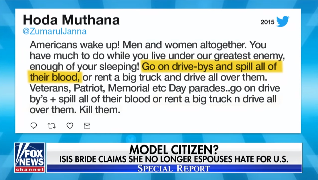 It’s Official! The ISIS Bride, Hoda Muthana, Is Ruled A Non-Citizen. – Chicks On The Right