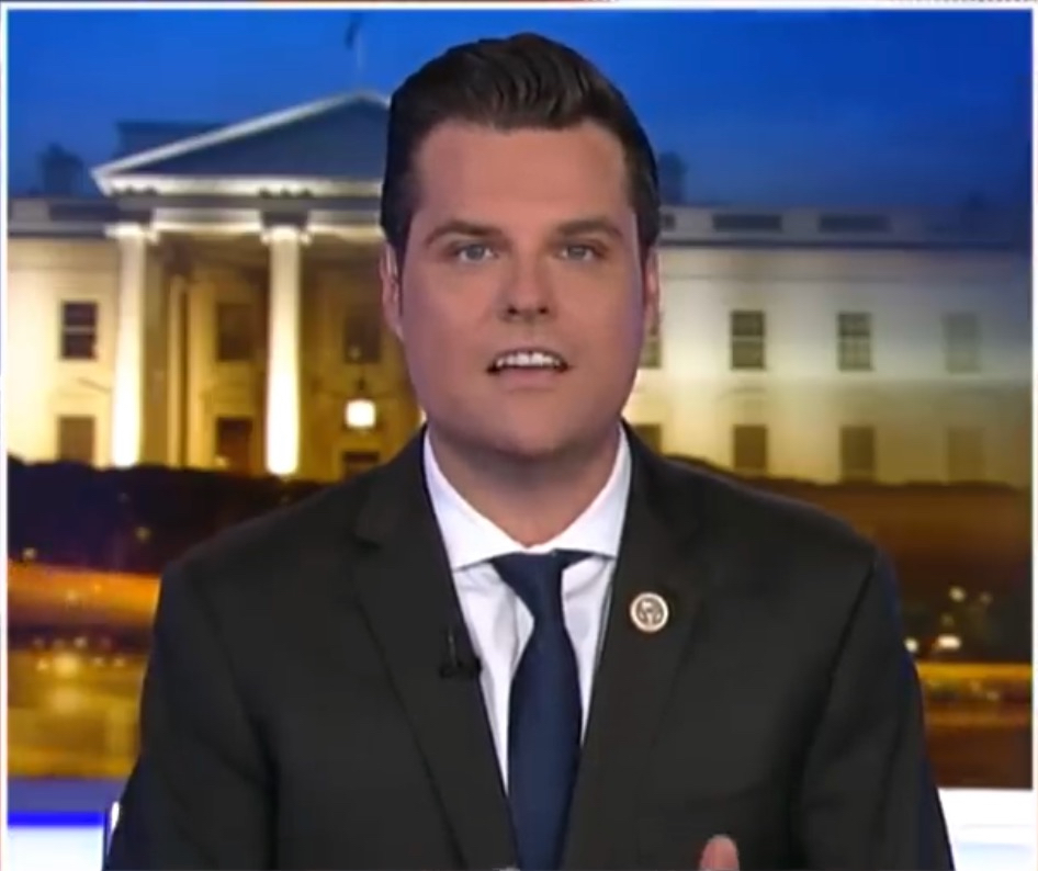 Matt Gaetz Sold His Soul, And Will Hurd is the Voice of Reason – Chicks ...