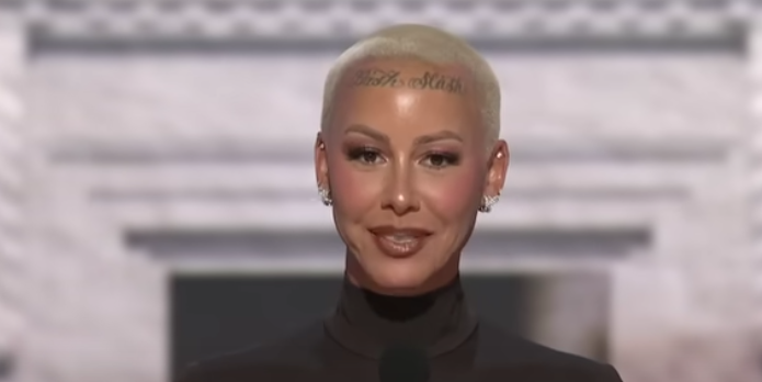 Model Amber Rose at RNC: ‘Media Has Lied to Us About Donald Trump ...
