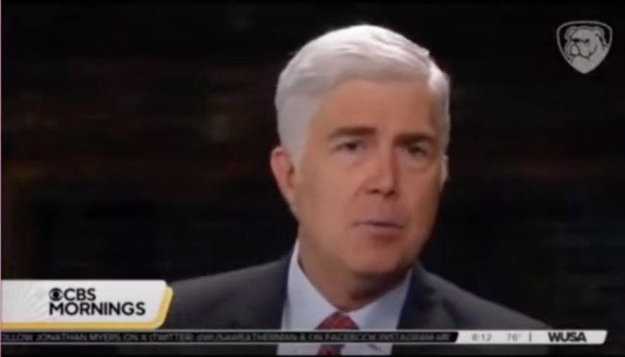 BREAKING: Neil Gorsuch Demolishes This Interviewer – Chicks On The Right