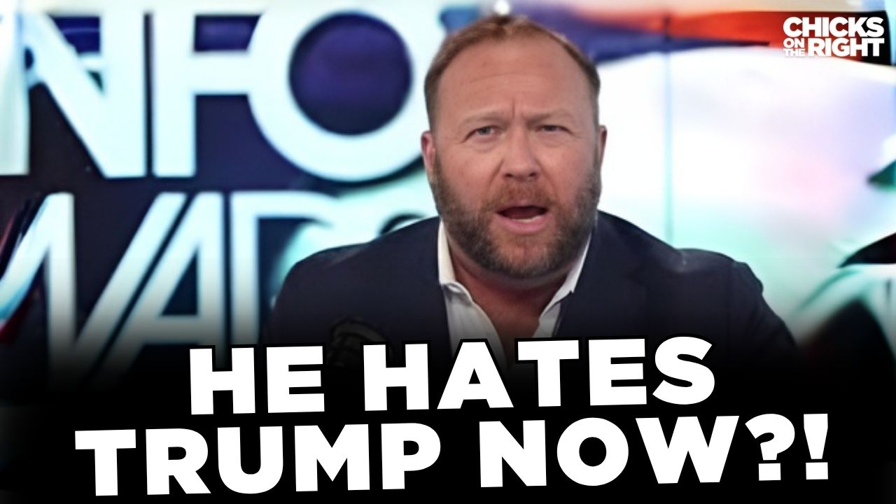 WAIT, WHAT?! Alex Jones GOES OFF On Donald Trump – Chicks On The Right
